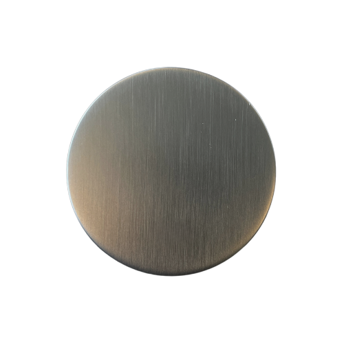 Brushed Gunmetal Grey PVD - Kleursample - Project – Two Rooms - Home & Bath