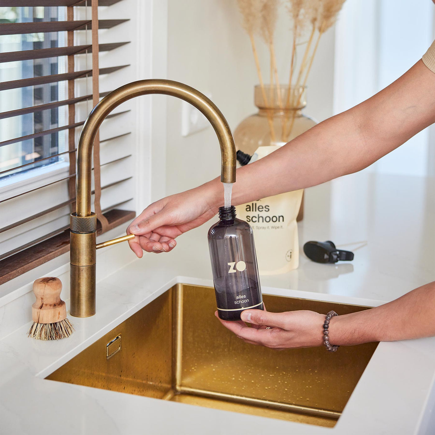 Quooker Fusion Round - Messing Patina – Two Rooms - Home & Bath